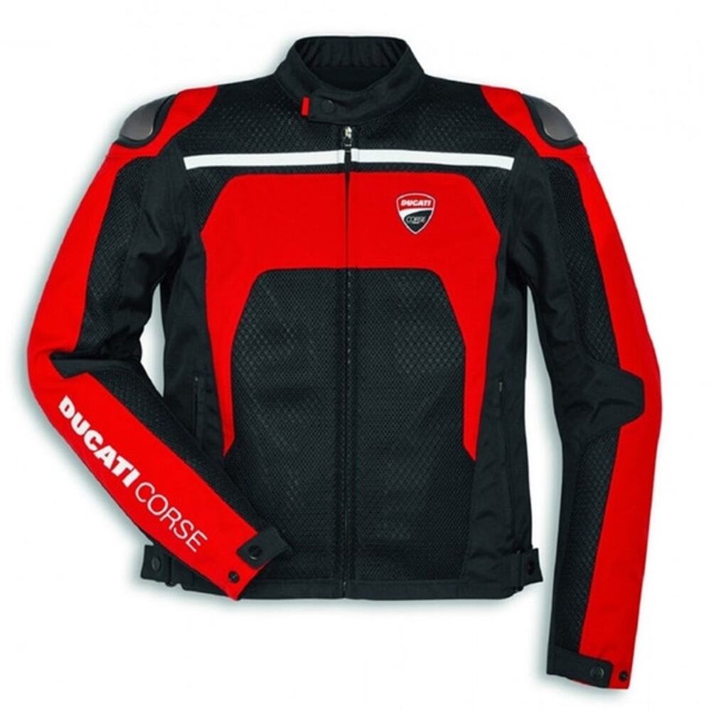 Ducati By Dainese Summer Motorcycle Jacket In Black A… - Gem